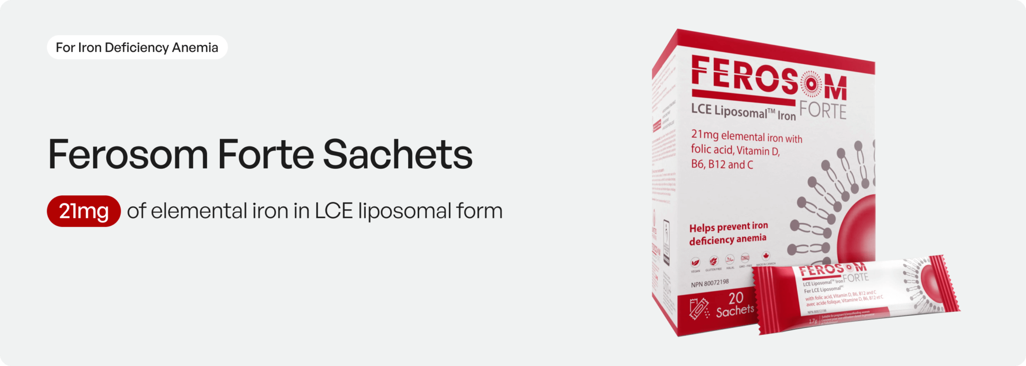 Ferosom Forte Sachets - Ferosom